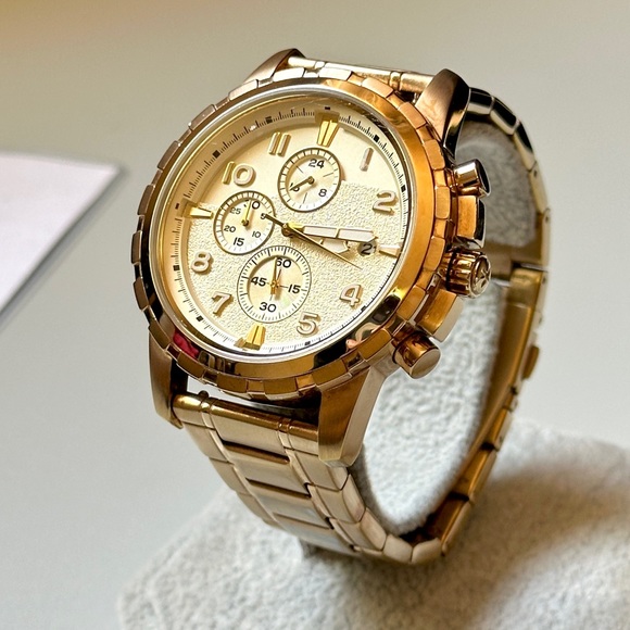 Fossil | Accessories | Fossil Dean Fs4867 Chronograph 45mm Stainless ...